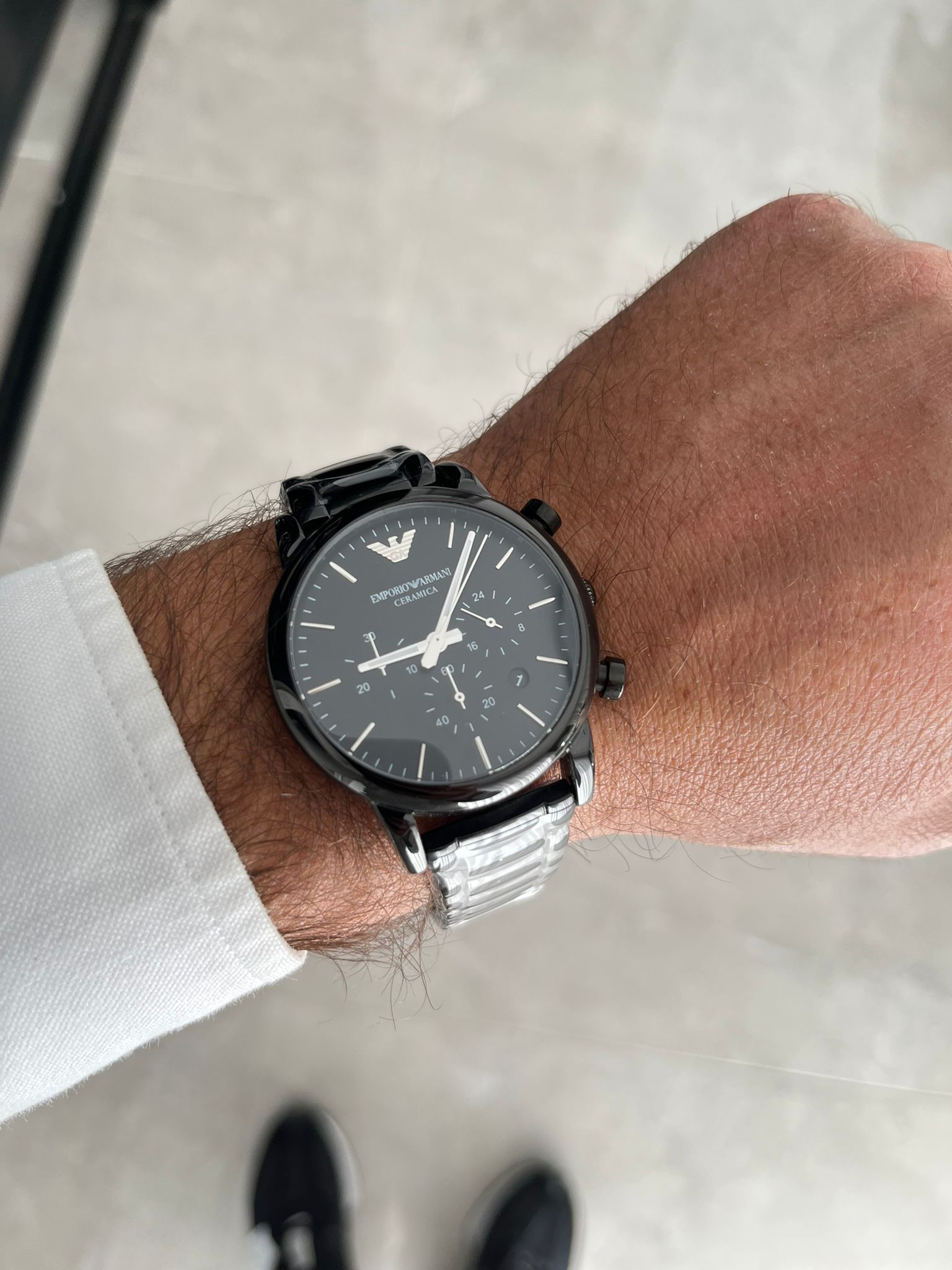 שעון יד אימפריו ארמני AR1507 - רומי תכשיטים